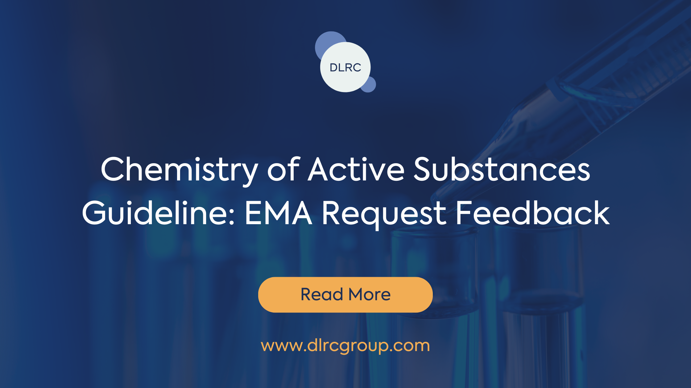 Chemistry of Active Substances Guideline: EMA Request Feedback